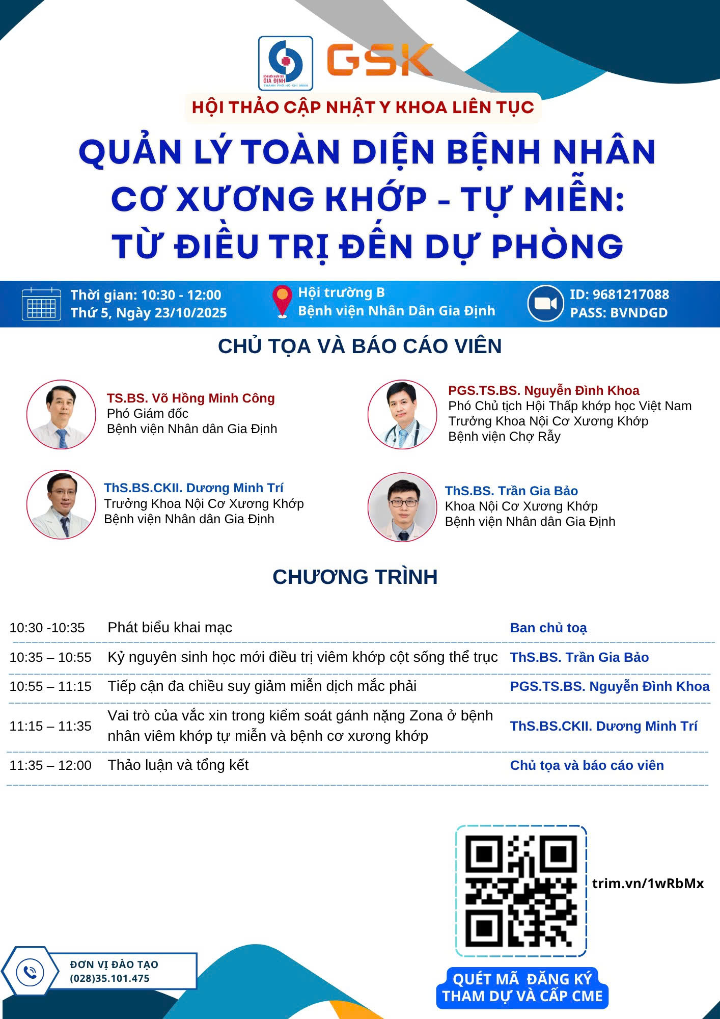 Chương trình cập nhật y khoa liên tục chủ đề “Quản lý toàn diện bệnh ...